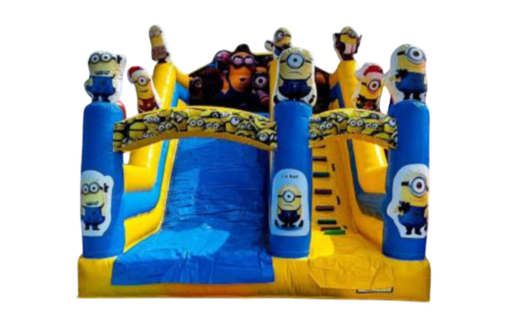 Rent 12 Minions Giant Pool Slide in Dubai, Abu Dhabi, Sharjah, Ajman